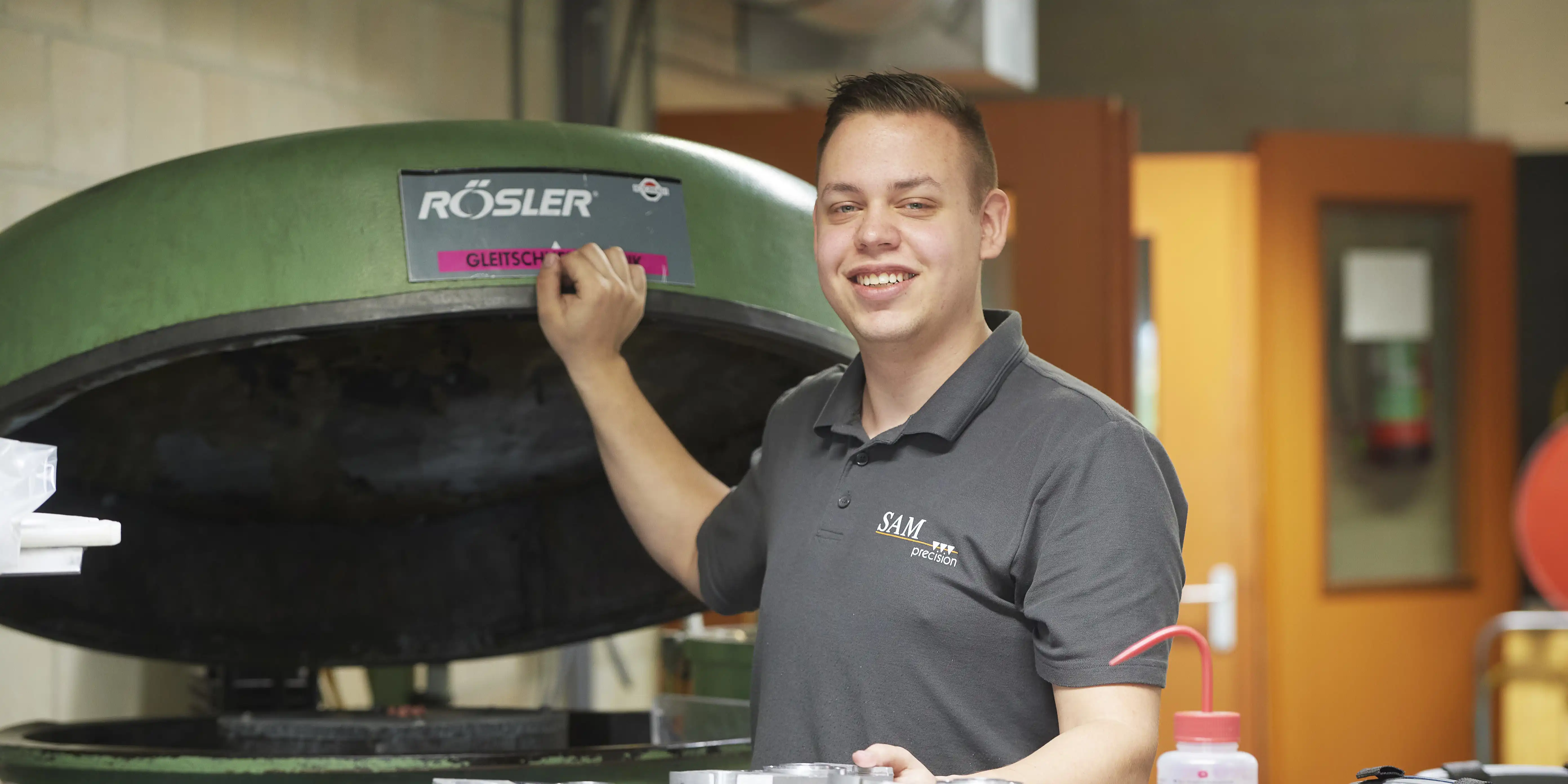 Noah op contract bij SAM Precision! | IBN